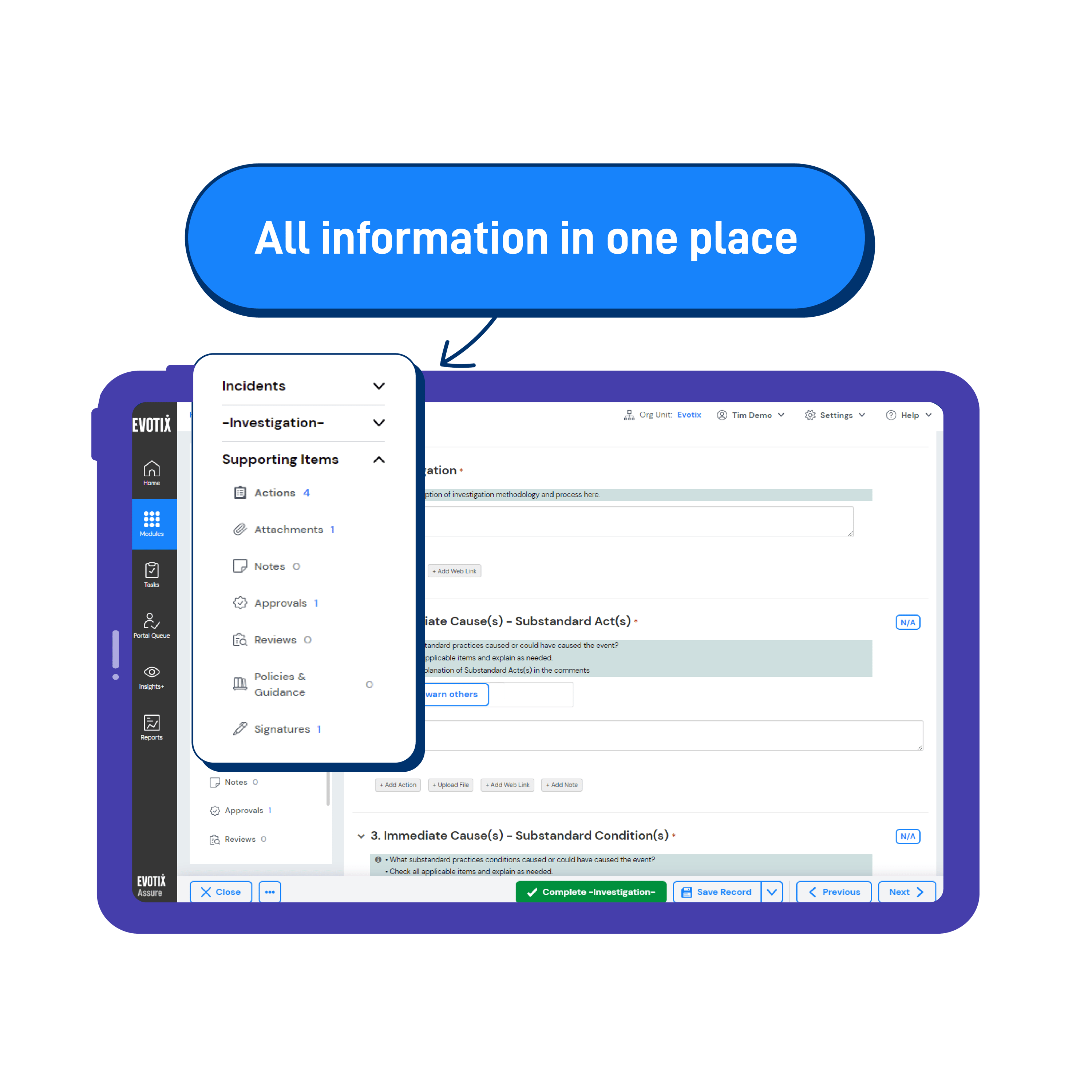 Incident & Injury Management Software | Evotix