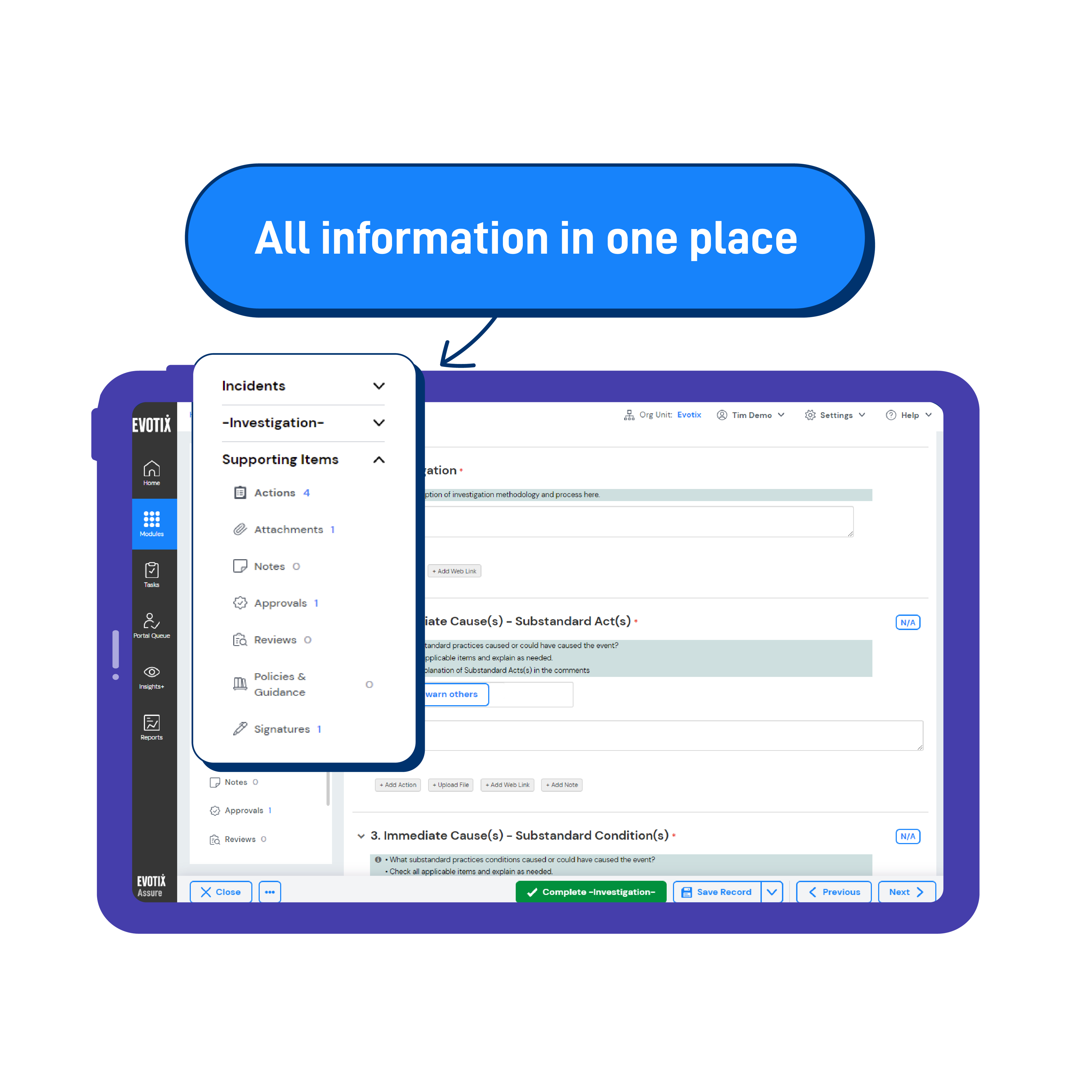 Incident & Injury Management Software | Evotix