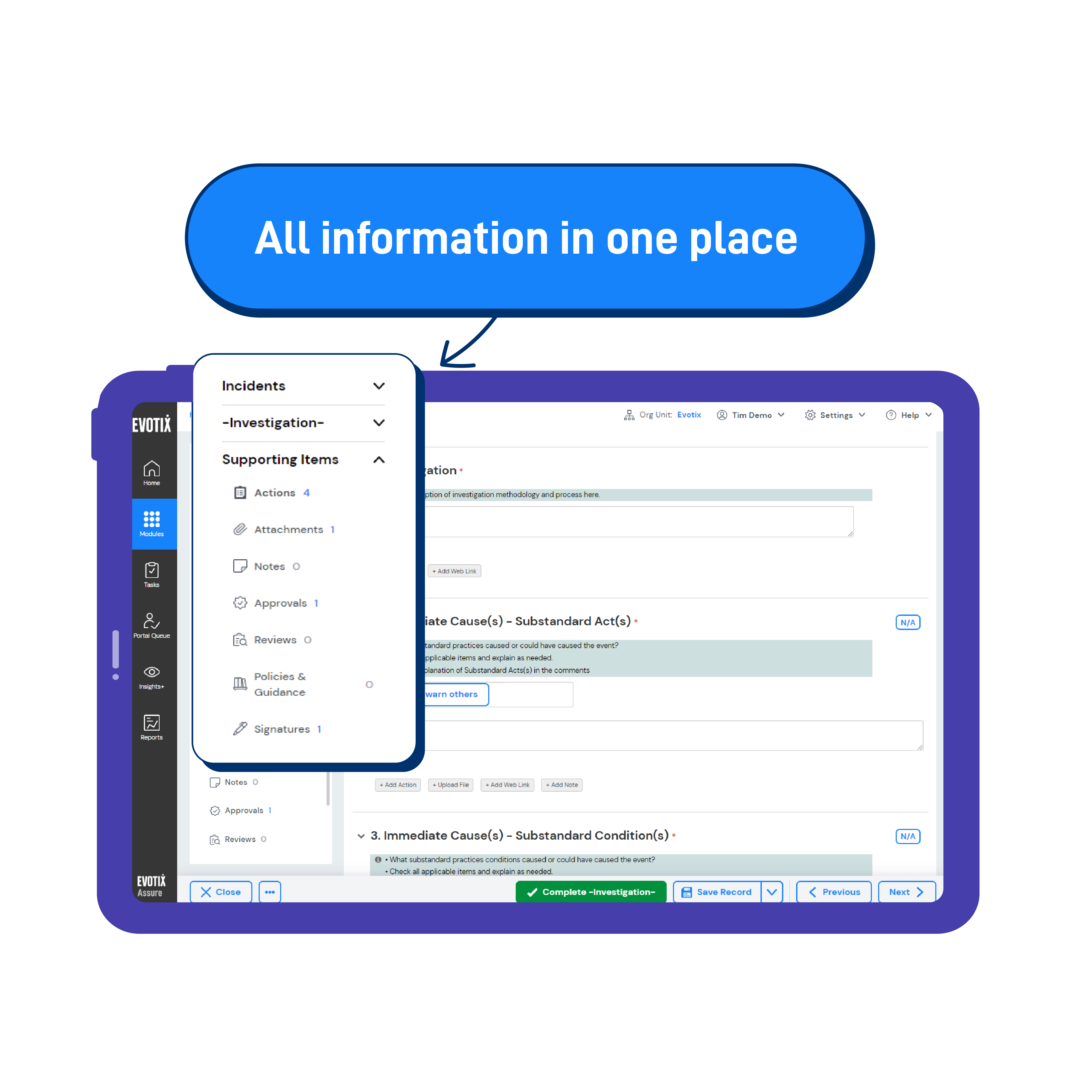 Incident & Injury Management Software | Evotix
