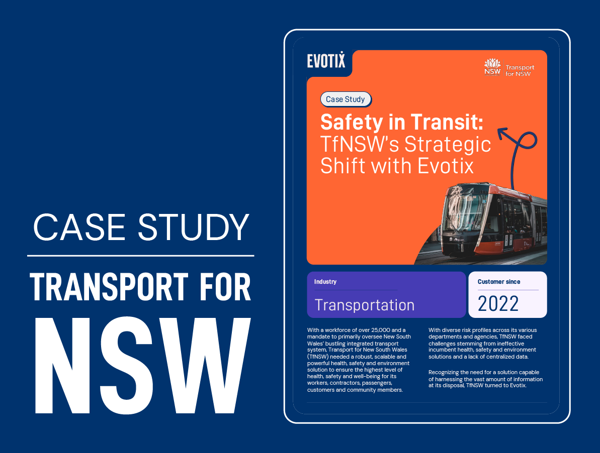 Safety in Transit: Transport for New South Wales’ Strategic Shift with ...