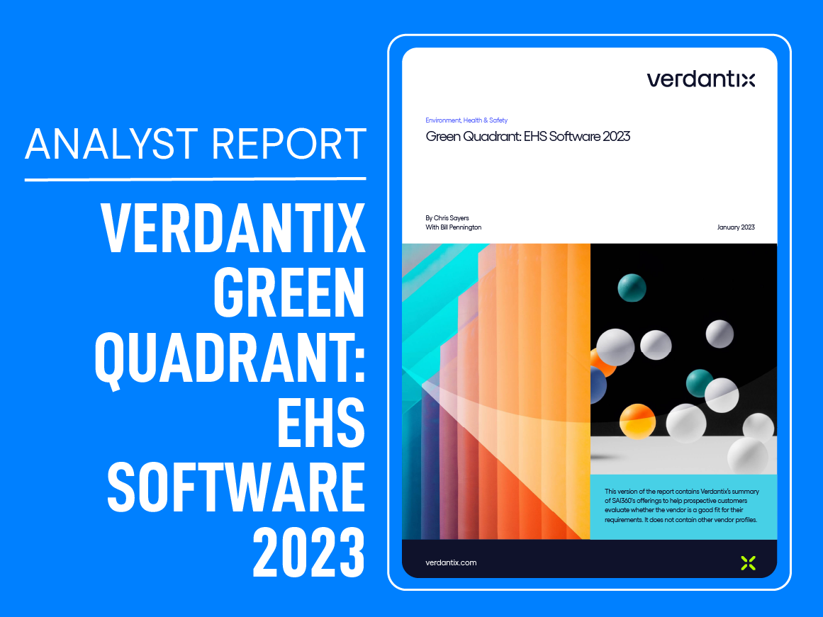 Verdantix names Evotix as a 2023 Green Quadrant "Leader" | Evotix